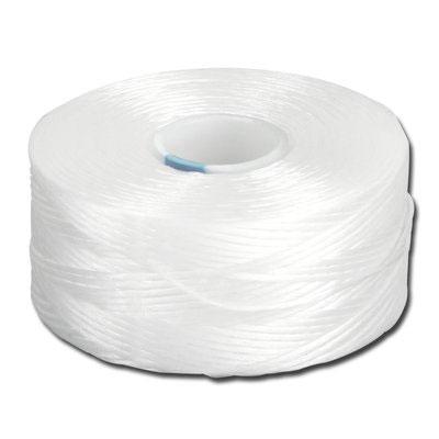 Size AA White Superlon Beading Thread Bobbin – GoodyBeads