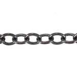 6mm Gunmetal Plated Cable Chain – GoodyBeads