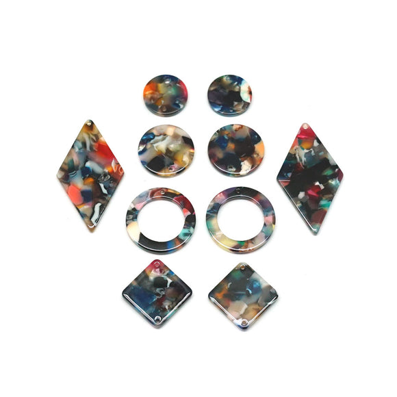 Exclusive Acetate Summer Bundle - Multi Color – GoodyBeads