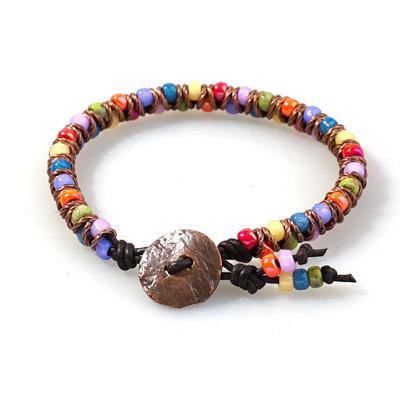 Rainbow Chevron Bracelet Kit from Diakonos Designs – GoodyBeads